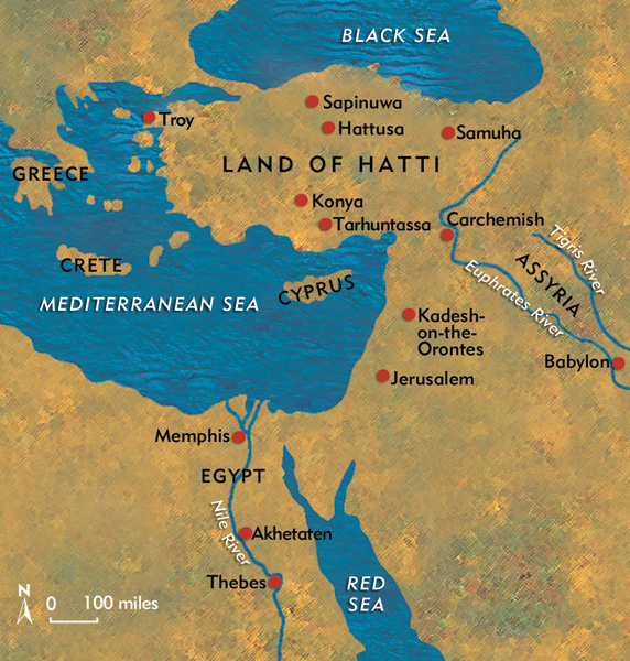 Hittites Map