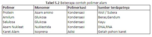 Pengertian Polimer Alam