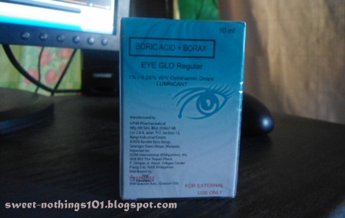 Sweet Nothings 101: EYE GLO Regular - For Tired Eyes