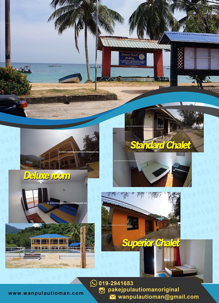 Pakej Percutian 3 Hari 2 Malam Ke Pulau Tioman 2018 - Idaman Beach ...