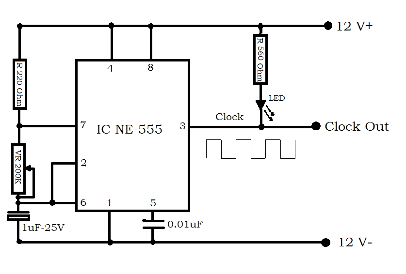 Rangkaian Counter Digital Up-Down Menggunakan IC CD40192