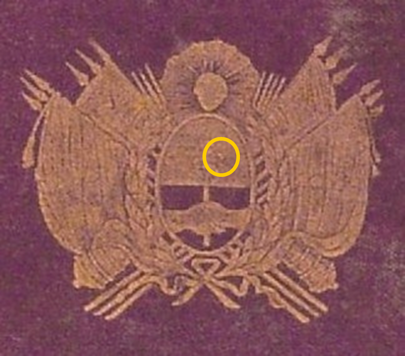 Heráldica en la Argentina: "Serpiente en escudo argentino"