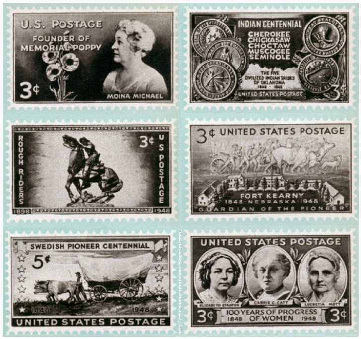 uncle sam's stamp factory | Christian Card Ministry