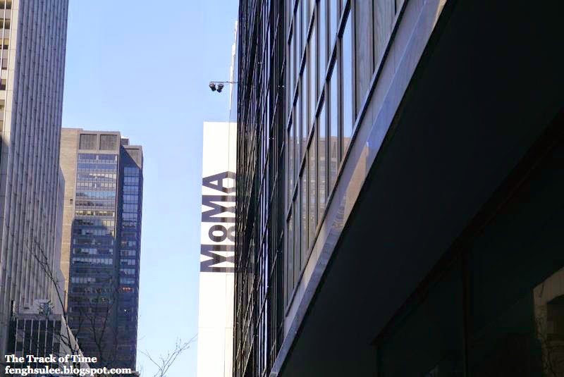 MoMA - Entrance | The Track of Time