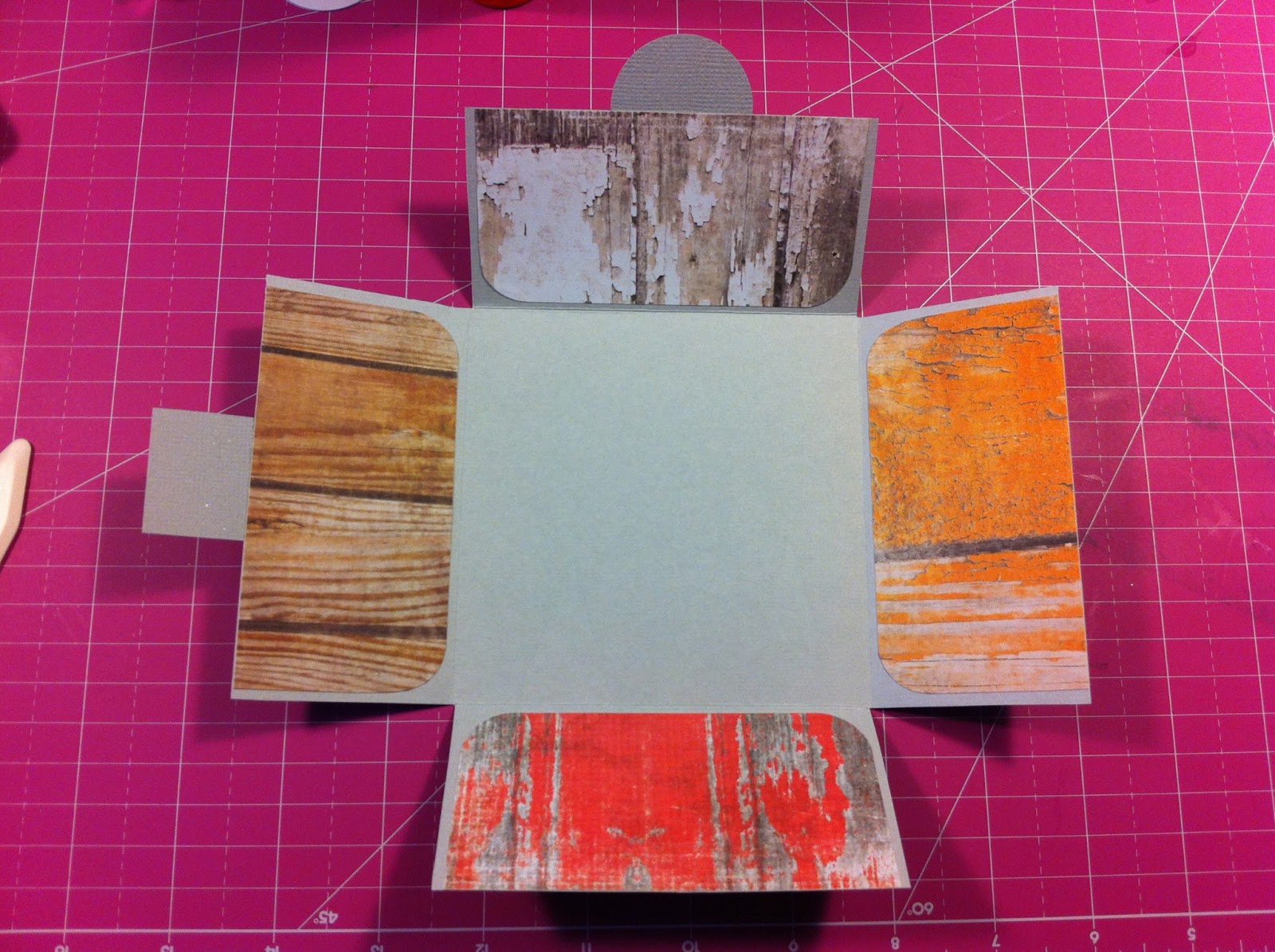 Pumpkin Spice & Everything Nice: 4 Way Square Folded Card: Tutorial