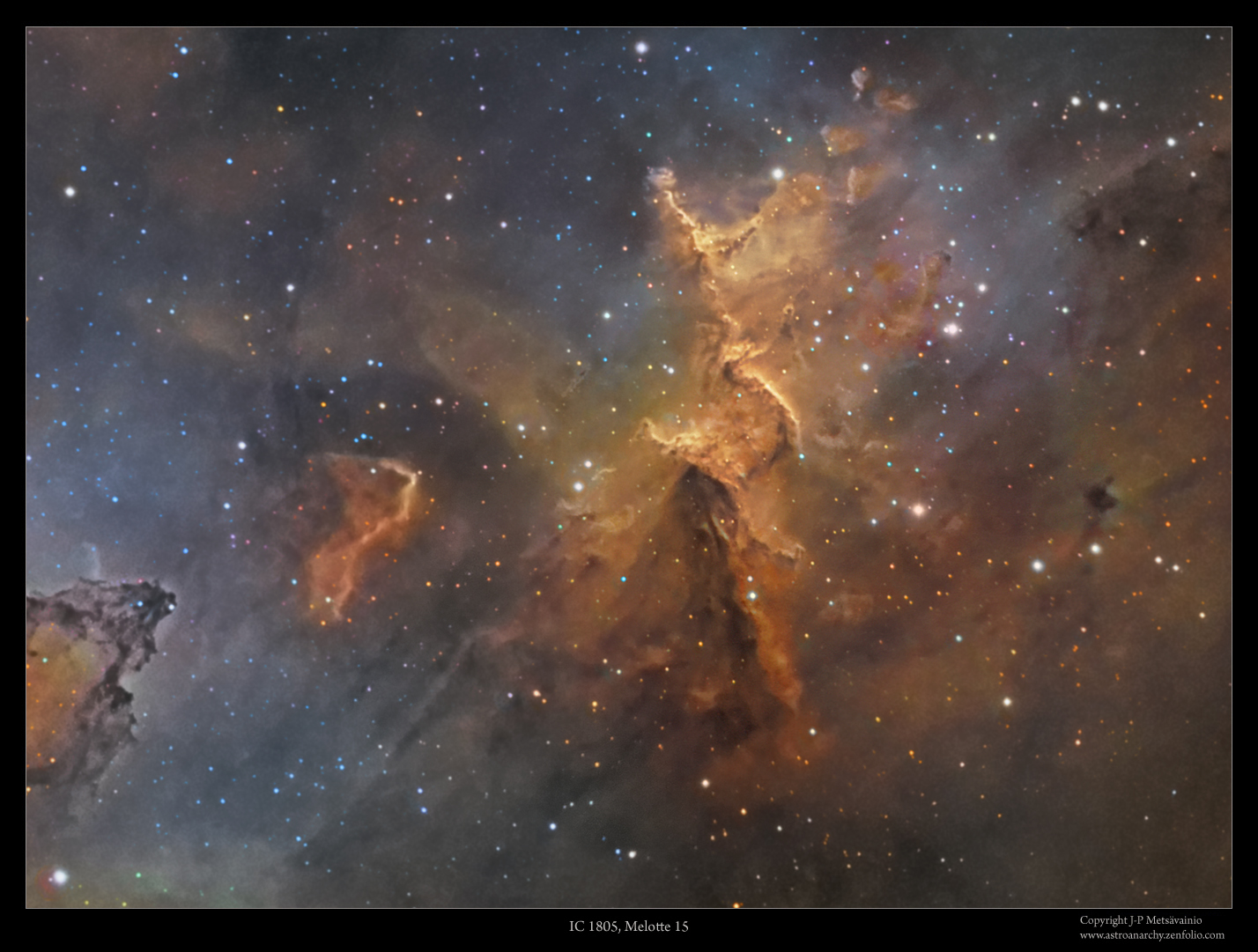 Astro Anarchy: The heart of the Heart nebula, melotte 15