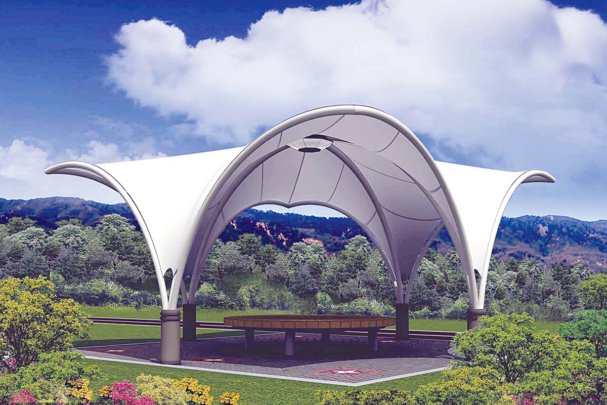 Tensile Shades in UAE: Tensile Shades Structure UAE
