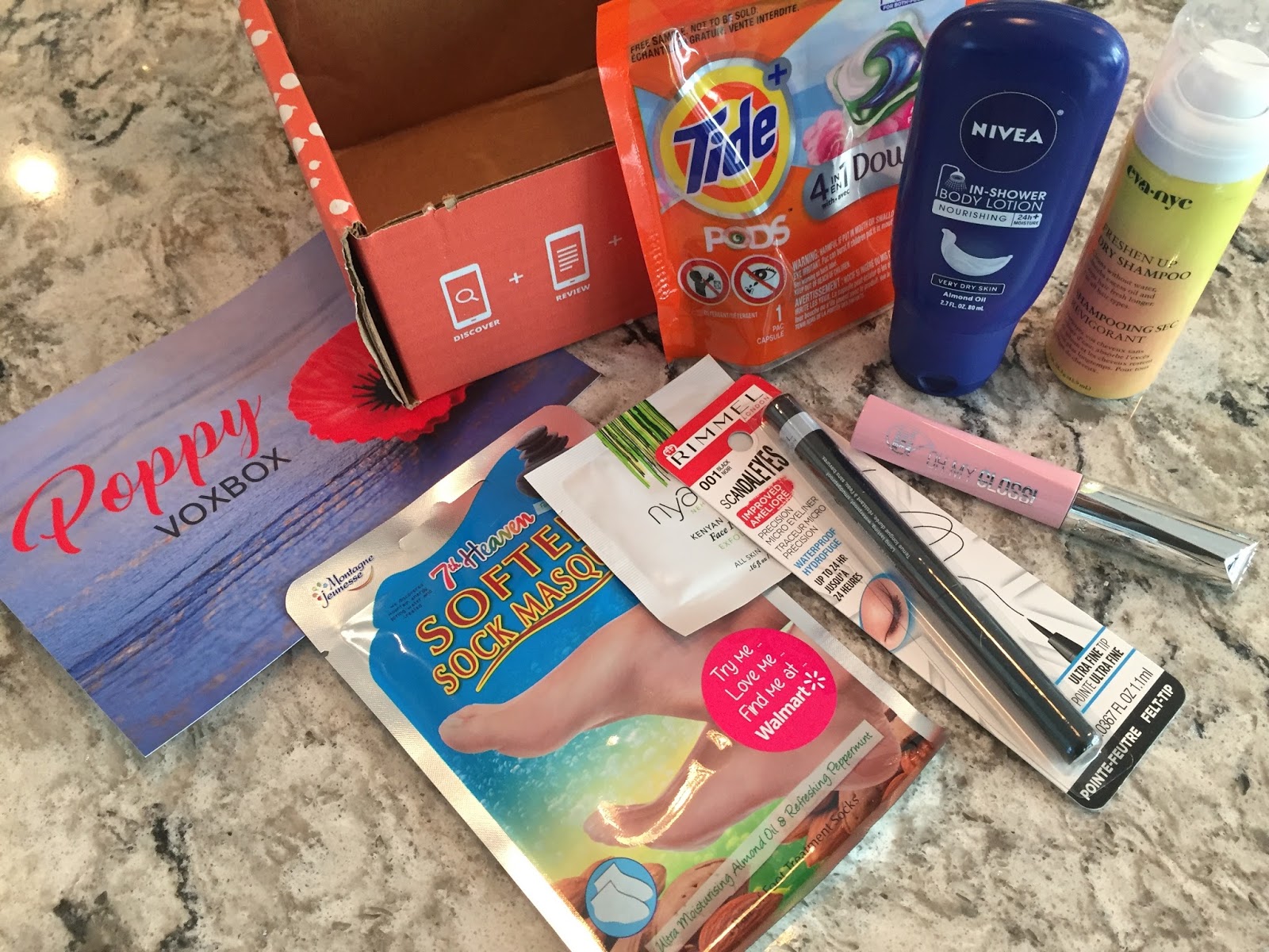 Pammy Blogs Beauty: Influenster Poppy VoxBox: Box Opening!