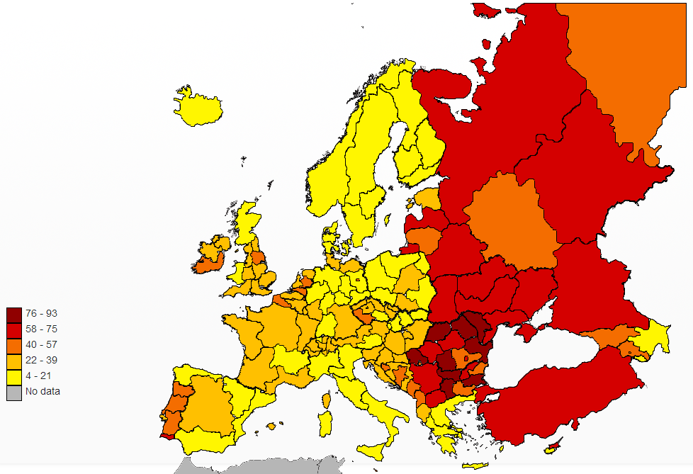 Graph(s) of the week: European values
