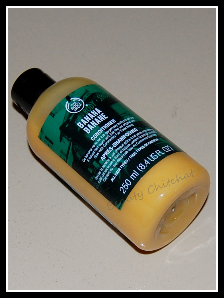 Beauty Chitchat: Review: Body Shop Banana Conditioner