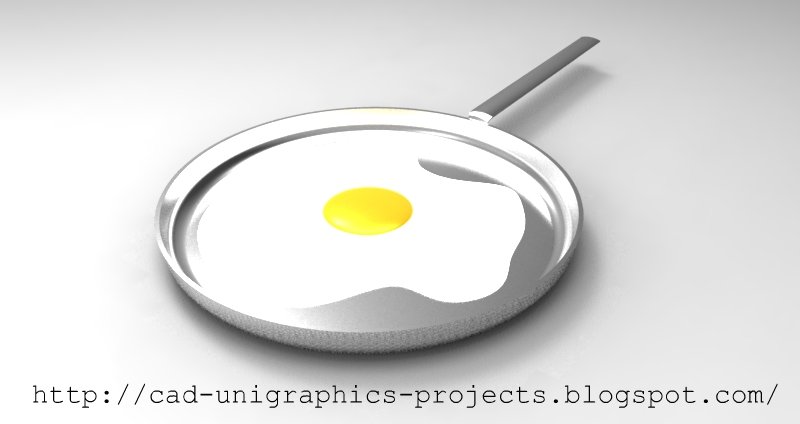 CAD designs by Ivan: Poached egg (free CAD download file)