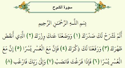 Aku dan Kehidupan...: Surah Al-Inshirah (8)