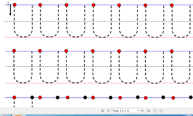 WORKSHEET BELAJAR MENULIS MENYENANGKAN M - U UNTUK ANAK USIA DINI ...
