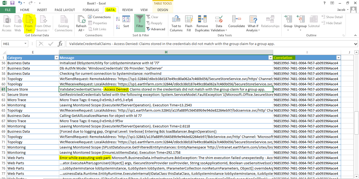 Majorbacon's IT Blog: SharePoint correlation IDs don't have to drive ... Majorbacon's IT Blog: SharePoint correlation IDs don't have to drive ...