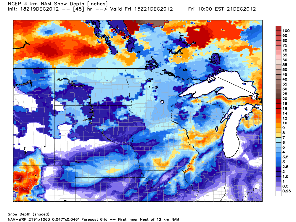 The Weather Centre: December 19-22 Blizzard NowCast (12/19)