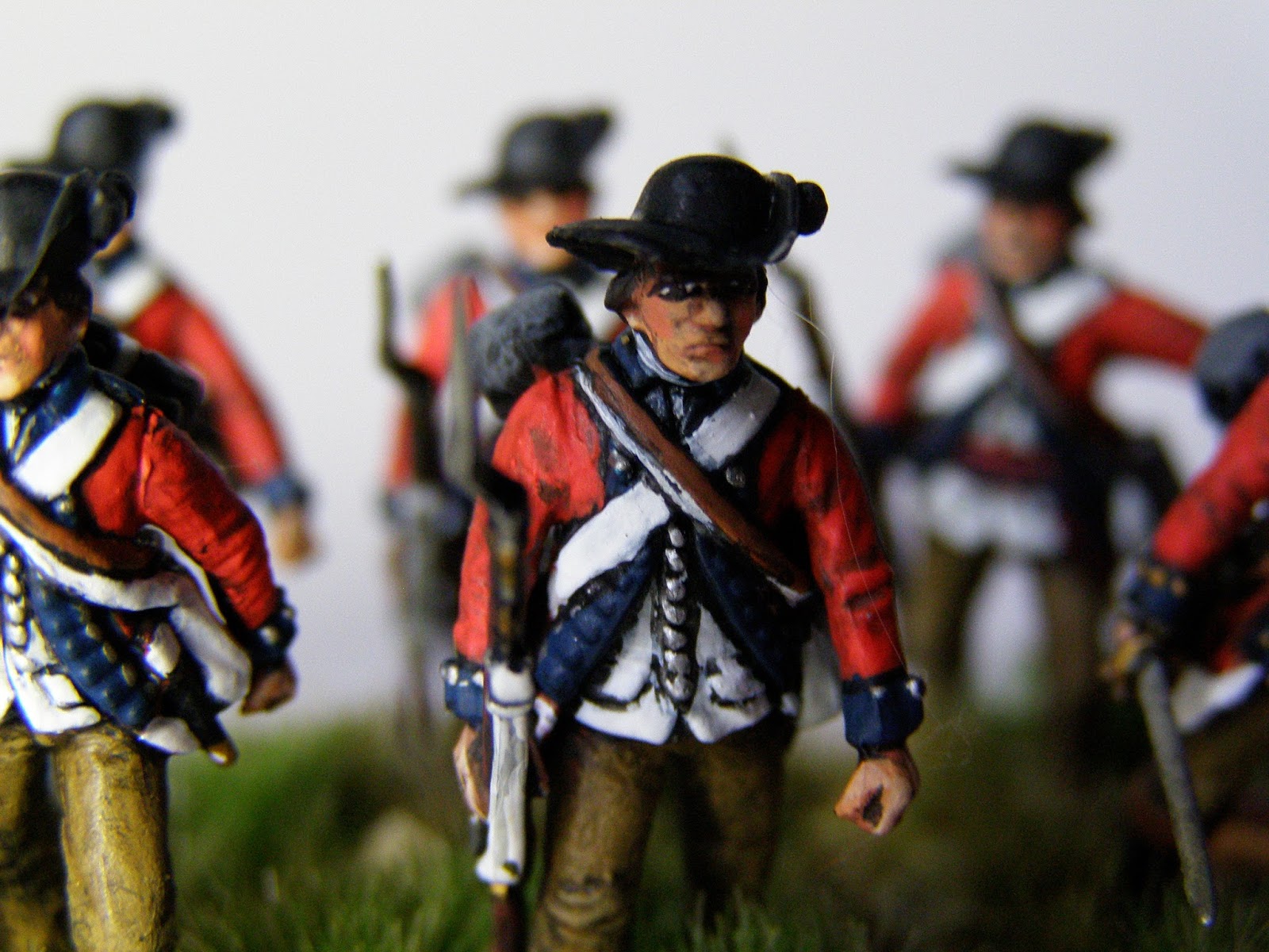 Light Bobs and Paint Blobs: AWI - 1st Foot Guards 1781