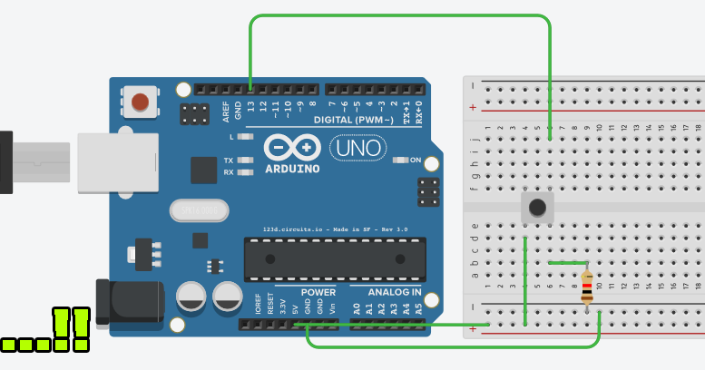 เล่นกับสวิตซ์ปุ่มกด - อธิบาย Arduino Code - ความรู้อิเล็กทรอนิกส์ - AKE ...