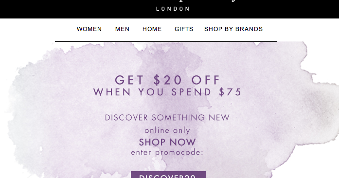 chelsea wears: Coupon Code: $20 off Space.NK.