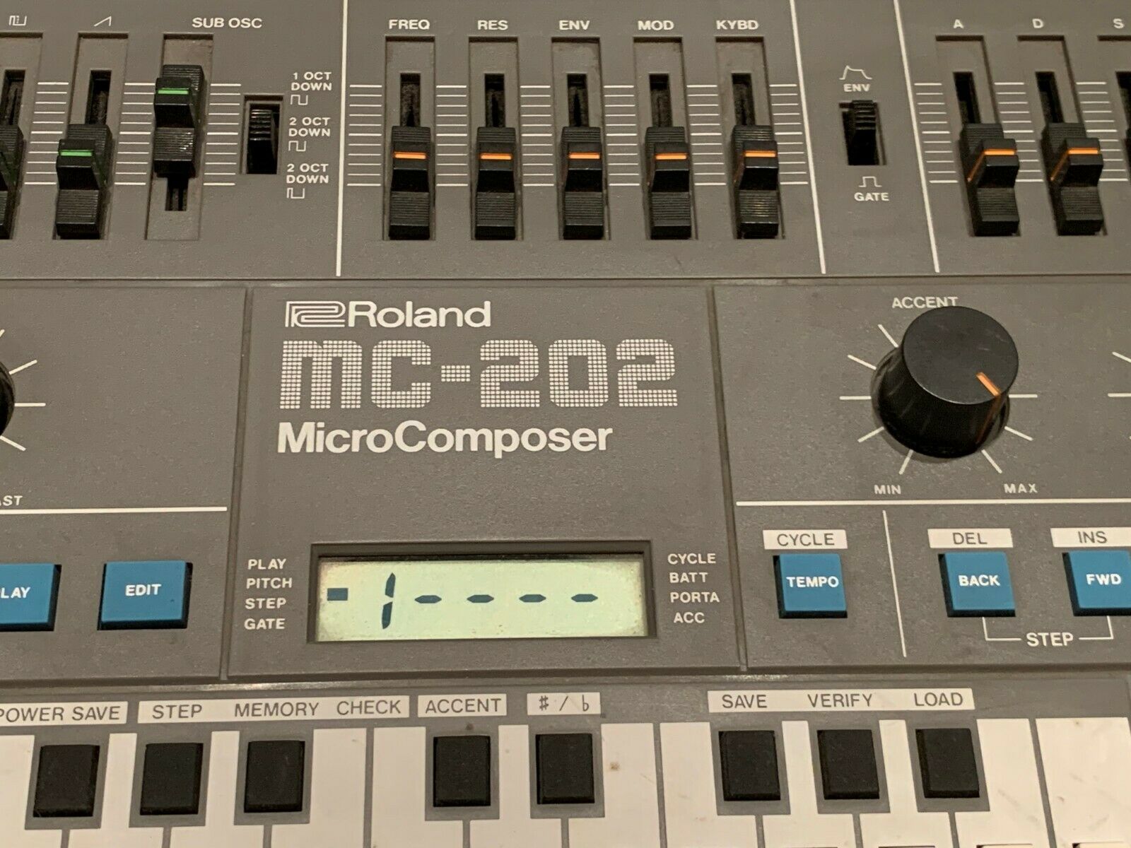 MATRIXSYNTH: Roland MC-202 MicroComposer SN 339600