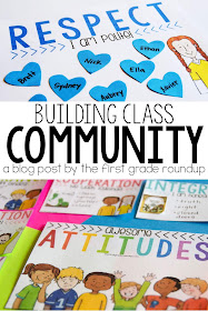 Firstgraderoundup : Building Class Community + 2 FREEBIES
