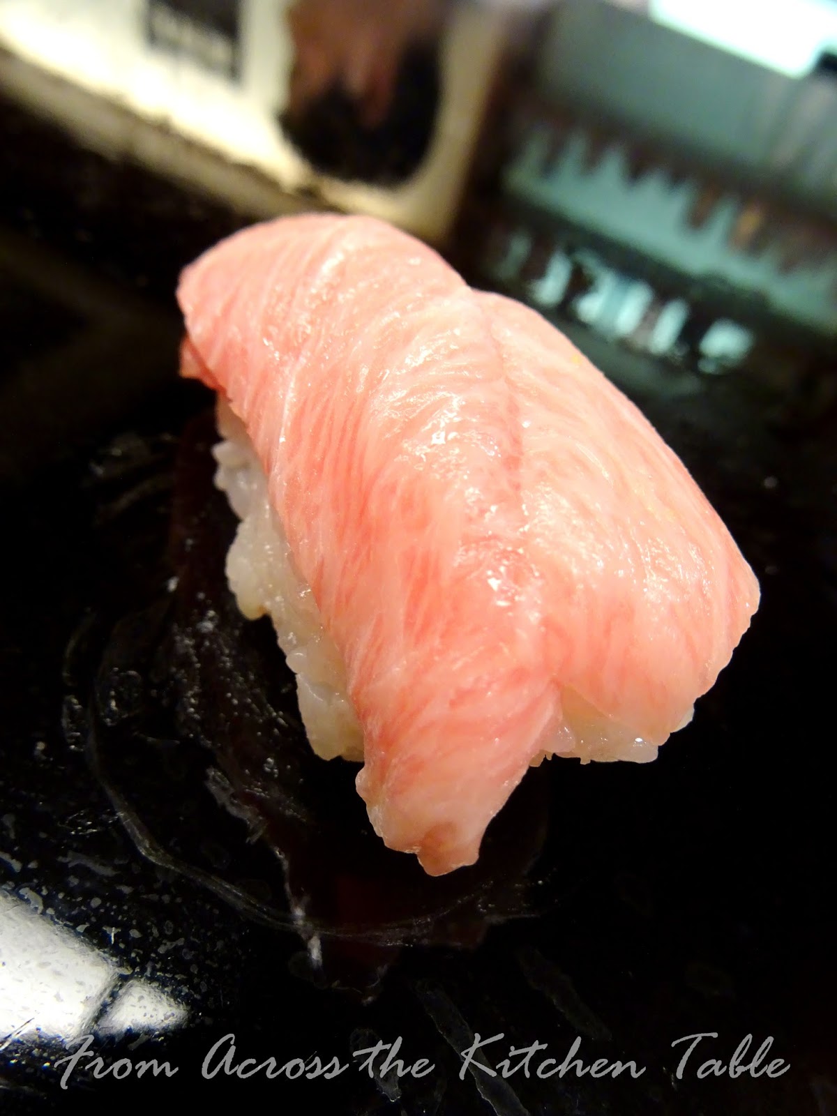 From Across the Kitchen Table: Sushi Ippei, Kanazawa, Japan