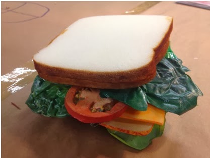 Guest Post- Ariel Lauryn- Roast Beef Sandwich Puppet ~ Fake 'N Bake Blog