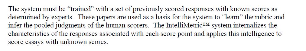 S.H.I.E.L.D.: Common Core Scoring By Pearson's "Experts"