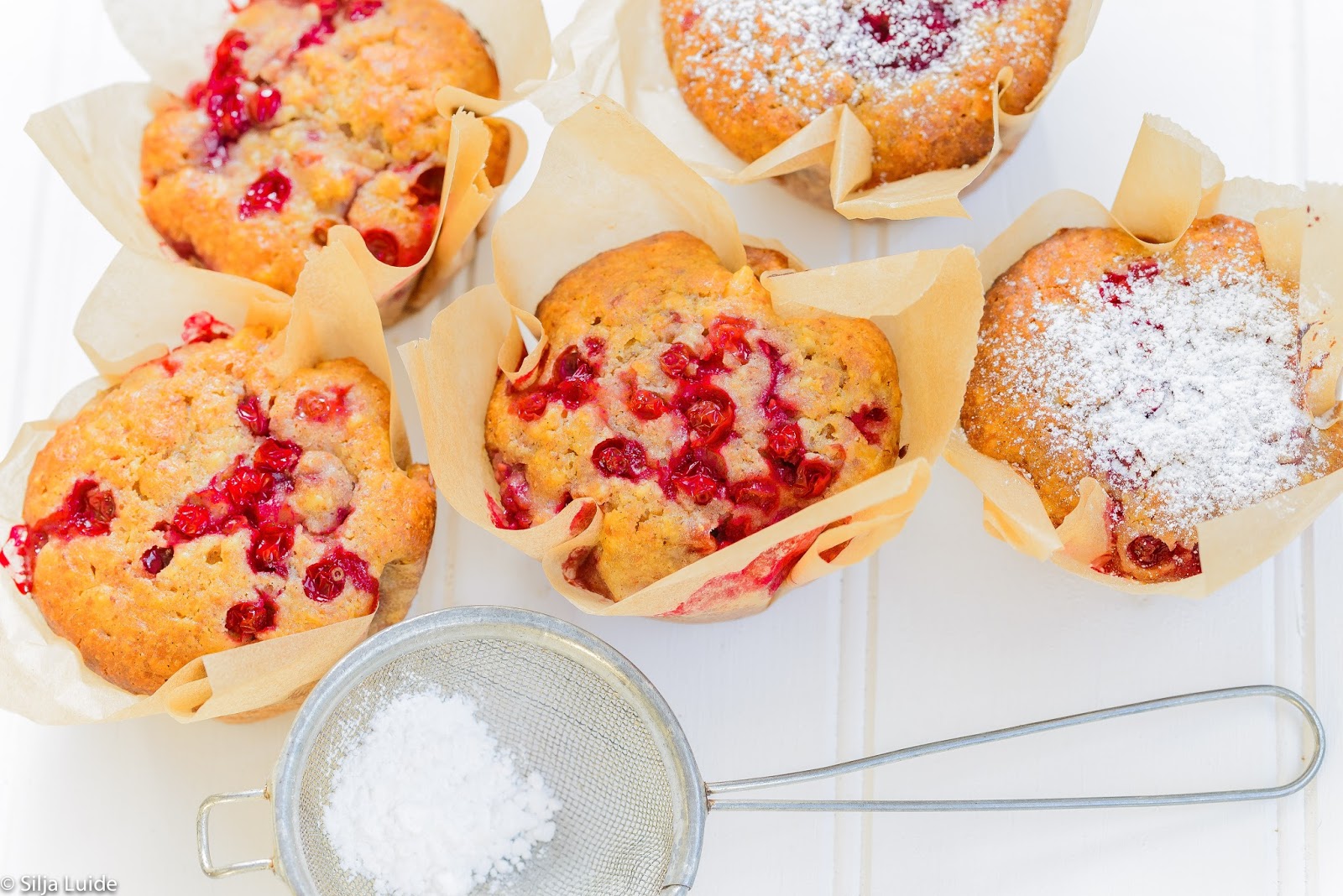 Silja, Food & Paris: Ülihead muffinid marjade, mandlijahu ja ...