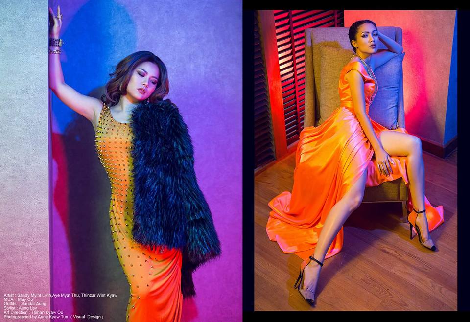 Three Myanmar Super Models Feature in New Moda Magazine Cover Photoshoot
