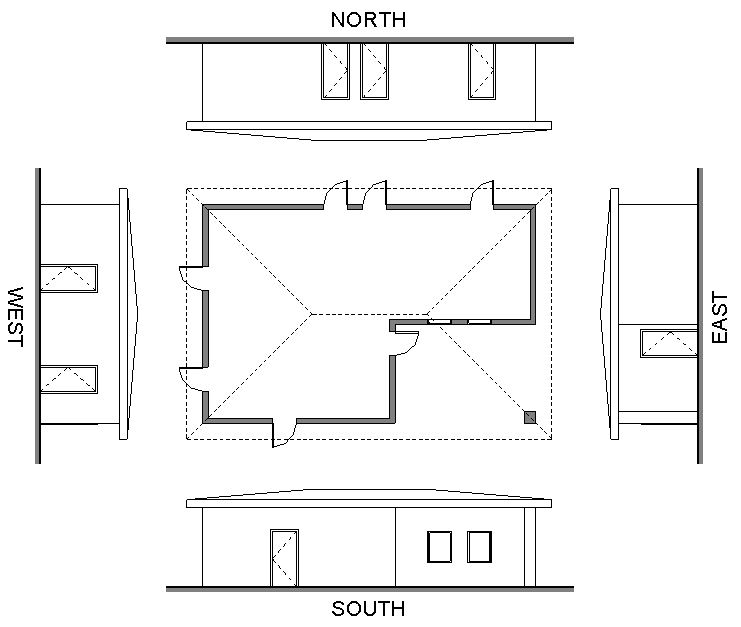 Revit Templateer: Upside Down Elevation