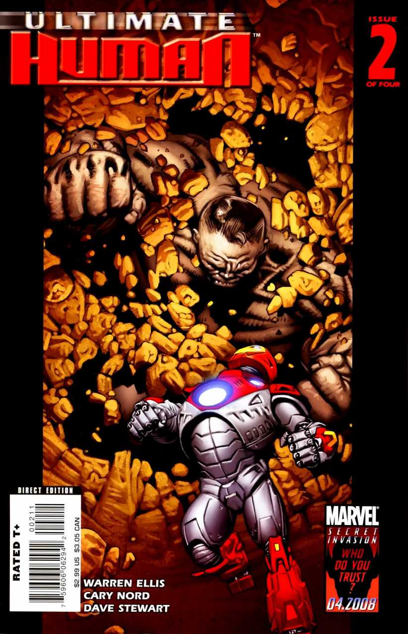 COMIC BOOK FAN AND LOVER: ULTIMATE HUMAN - MARVEL COMICS