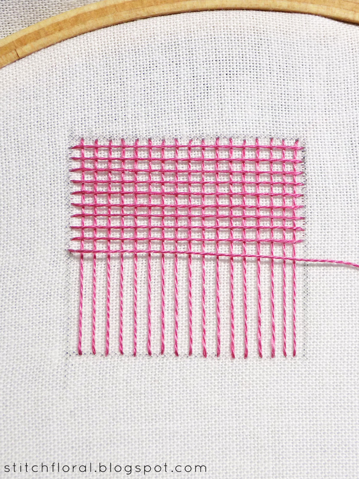 Lattice work basics - Stitch Floral