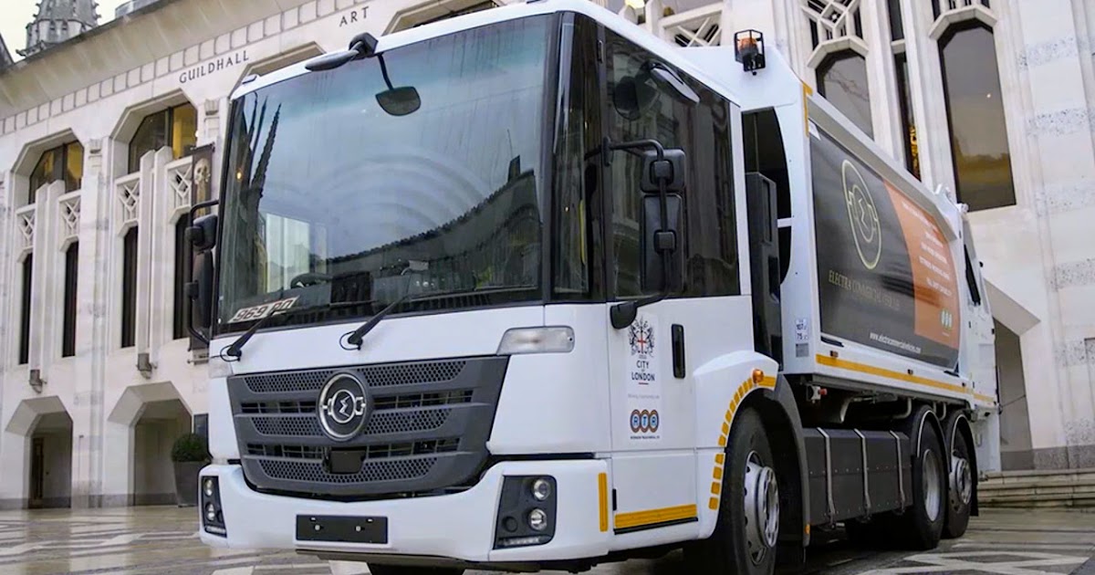 Happening London: First UK trial for an all-electric dustbin lorry ...