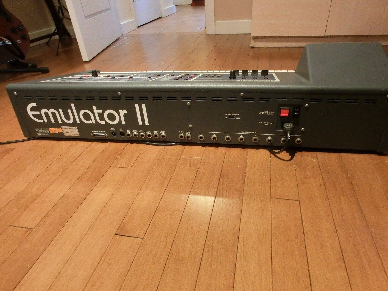 MATRIXSYNTH: E-mu Emulator II EII Vintage Sampler / Sequencer Keyboard ...