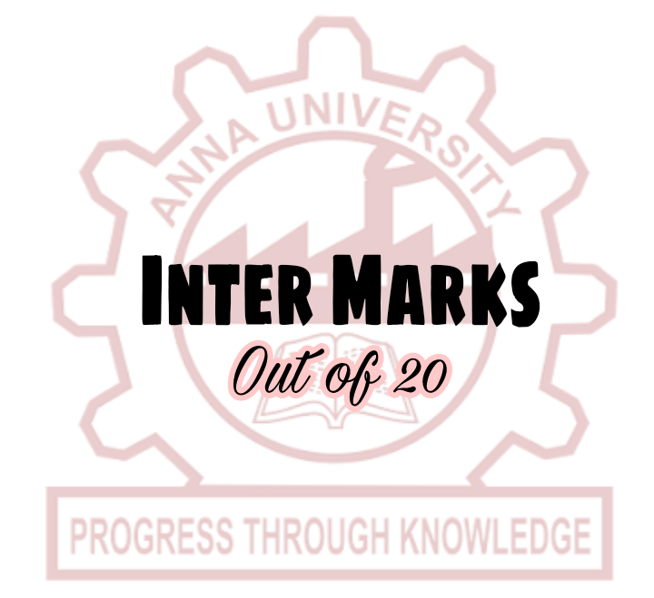 Mechanical : Anna University Internal marks Checking @ coe1.annauniv.edu