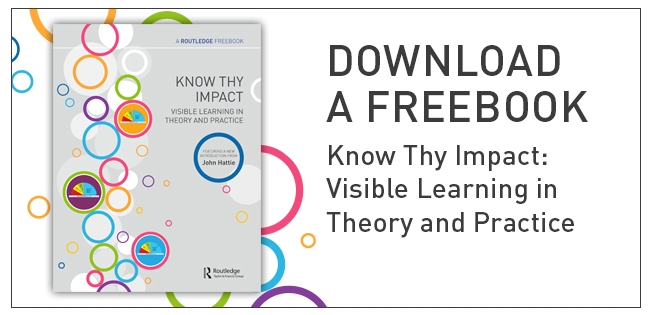 @Ignatia Webs: Free 86 page book on Visible Learning via Routledge # ...