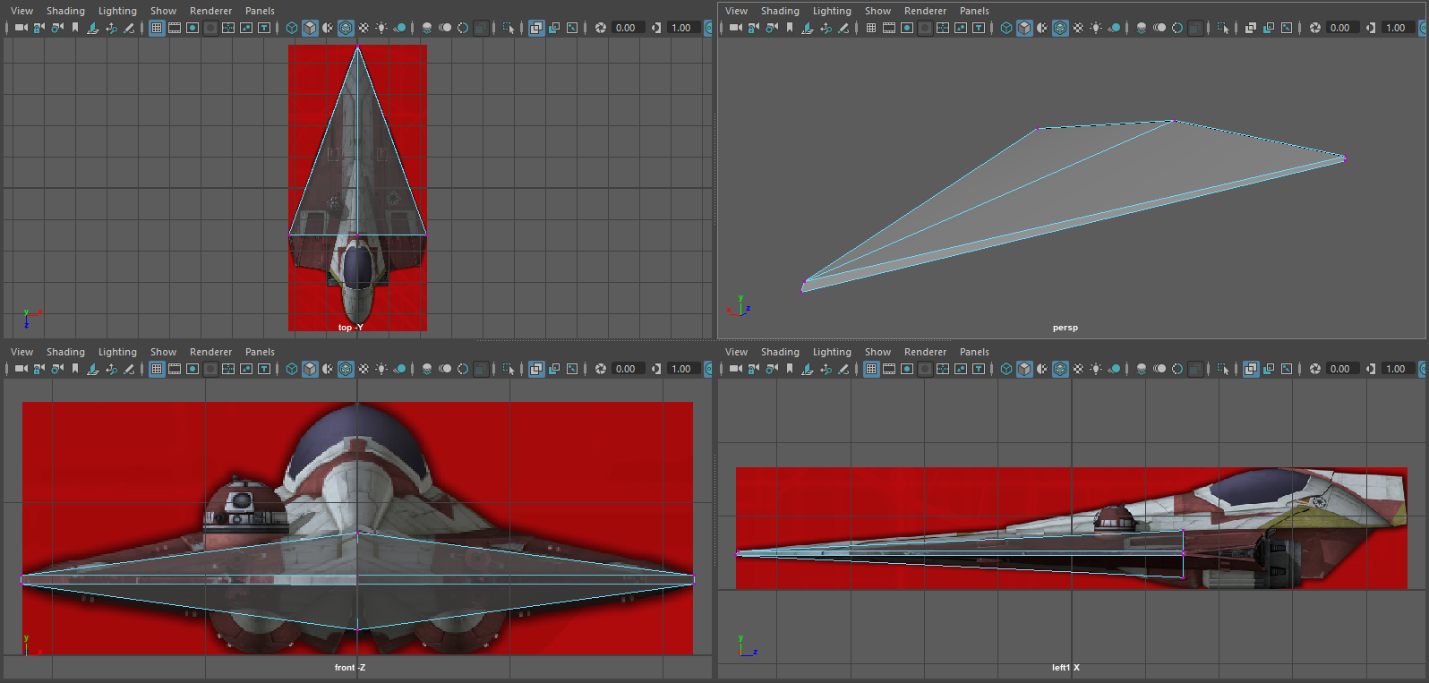 3D Modelling and Animation - Martin Howard: [Assignment Models] Delta-7 ...