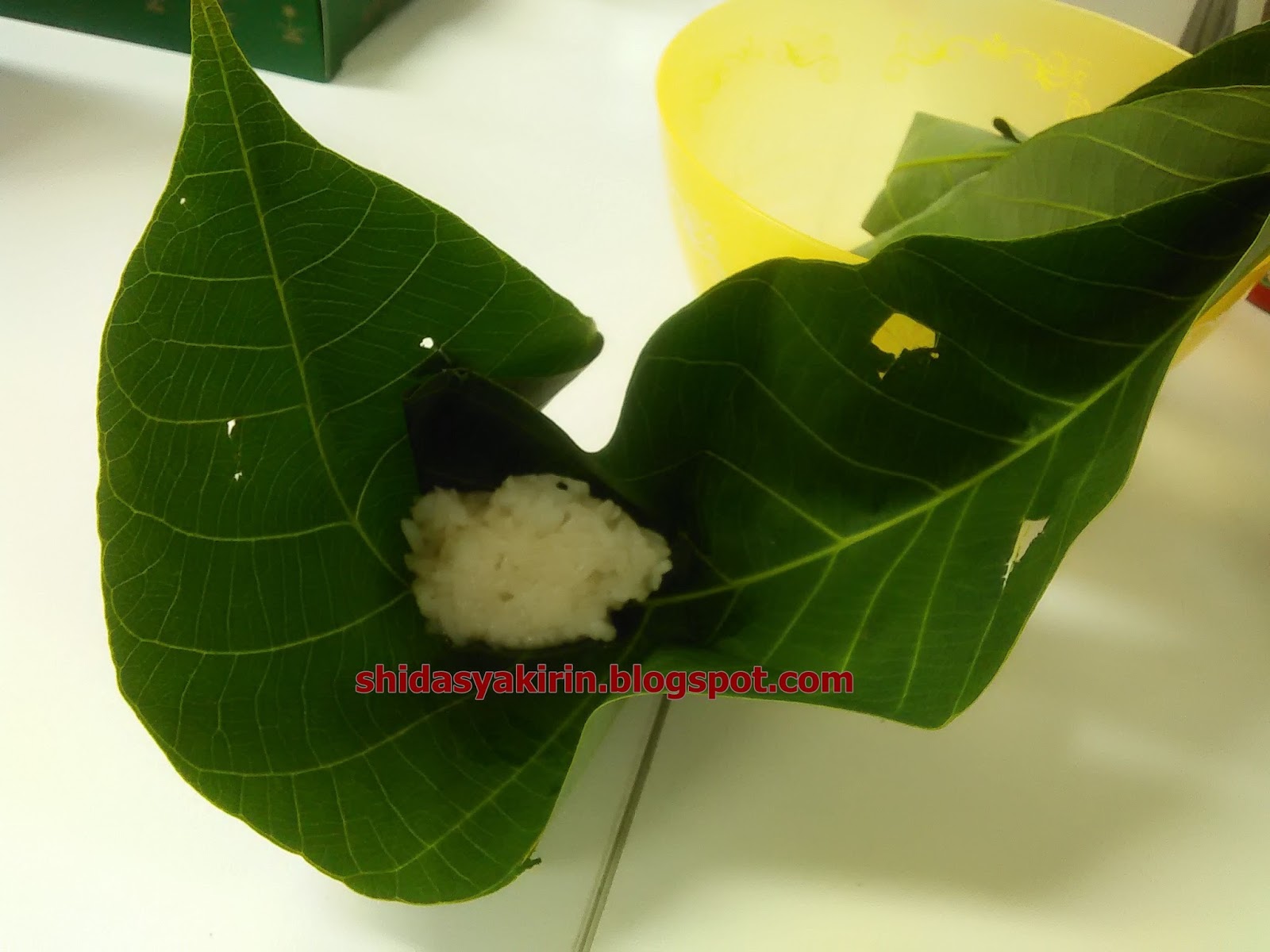 shidasyakirin: Tapai Pulut Daun Getah