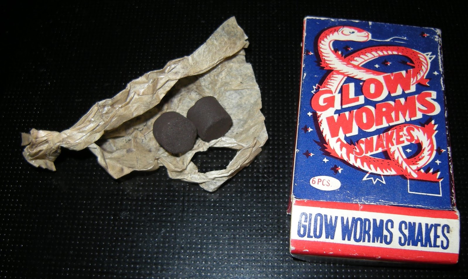 Garage Sale Finds: Magic Snakes, Glo Worms and Memories