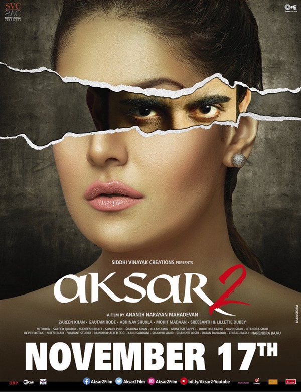 Ananth Mahadevan's Aksar 2 First Look Posters; Release On 17 November ...