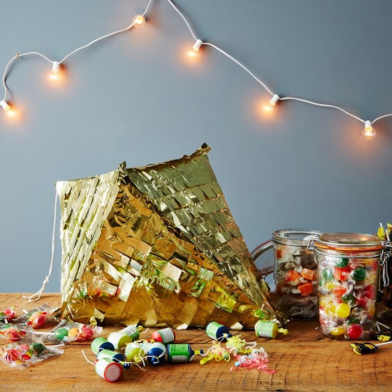 Gold Pyramid Piñata