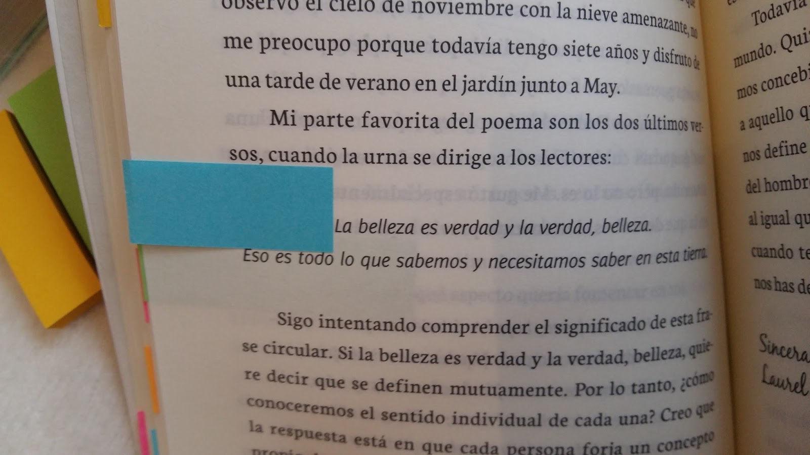 Libros Adicta : ¿Usar post its?