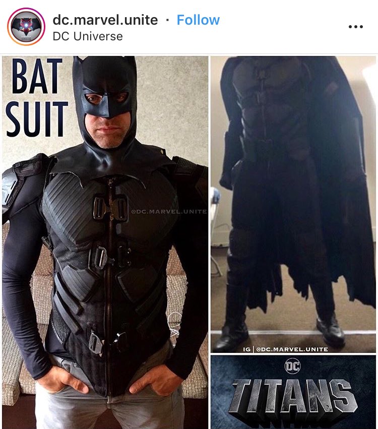 MAN OF BRONZE: TITANS: ASÍ SERÁ EL TRAJE DE BATMAN