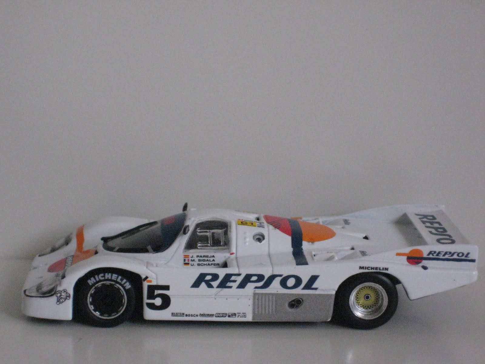 cochesaescala: PORSCHE 962 C REPSOL #5 LM 1988