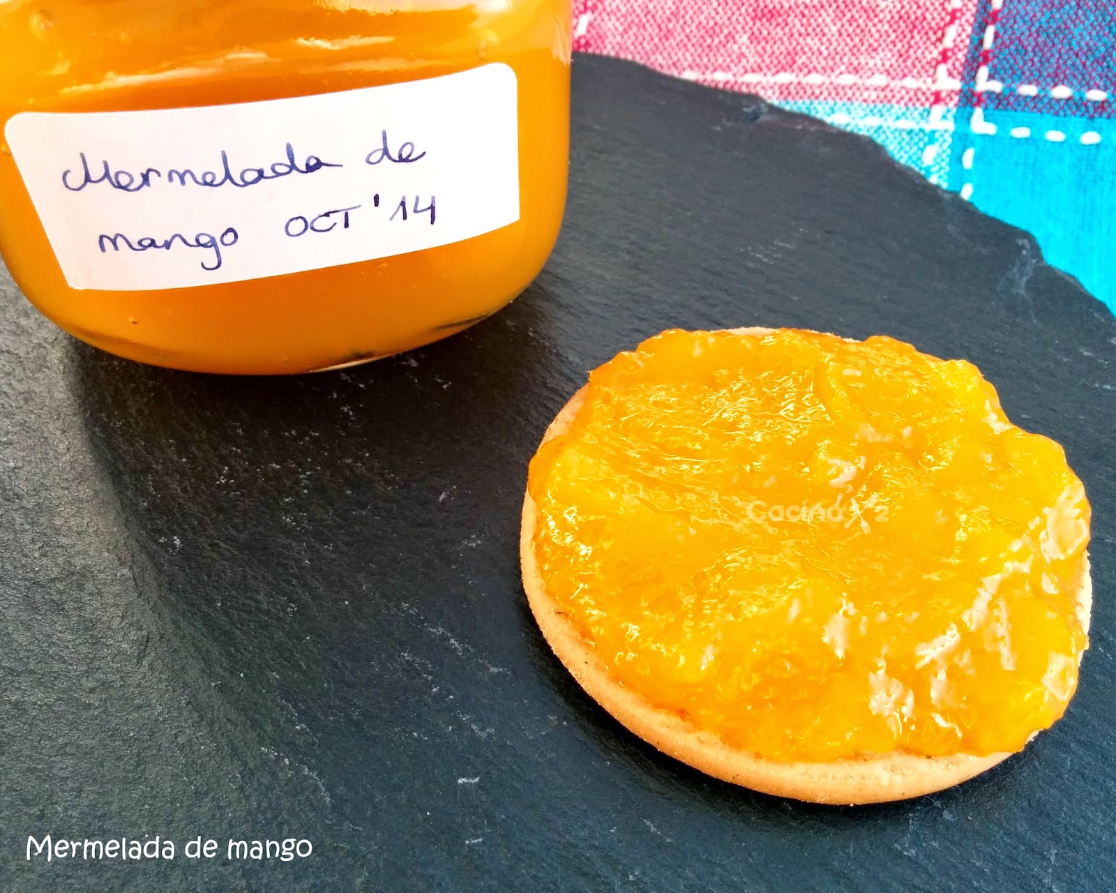 Cocinax2. Las recetas de Laurita.: Mermelada de mango