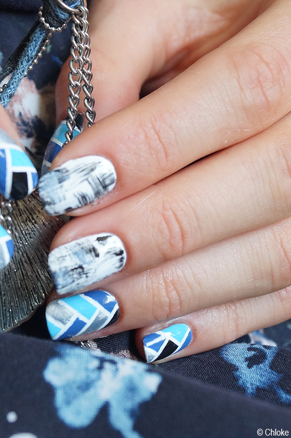 Braided & Destroyed nails par Chloke #GuestPost