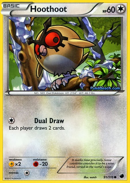 Hoothoot -- Plasma Freeze Pokemon Card Review | PrimetimePokemon's Blog