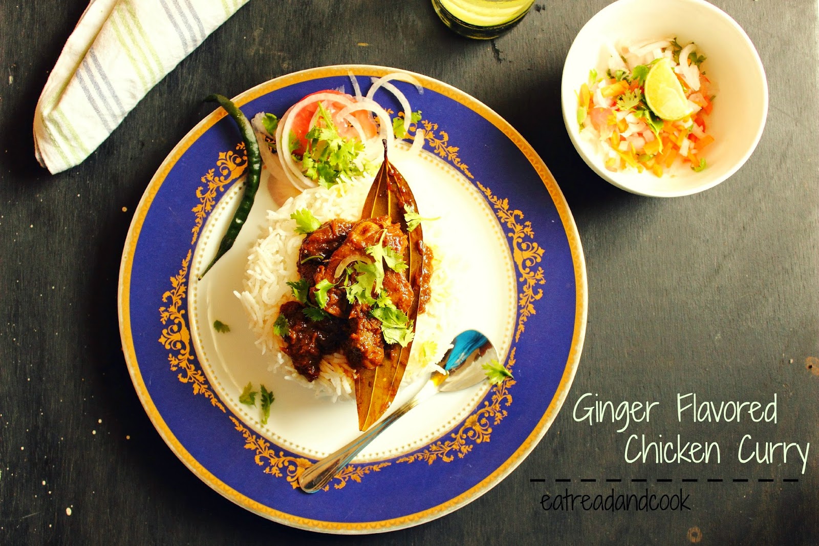 Ginger Flavored Chicken Curry