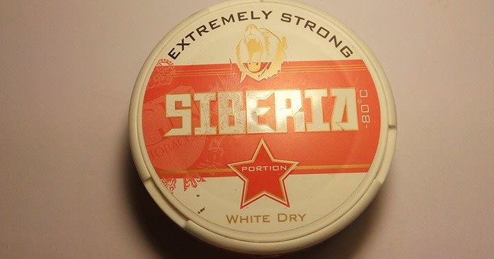 Snus koutek: Siberia Red