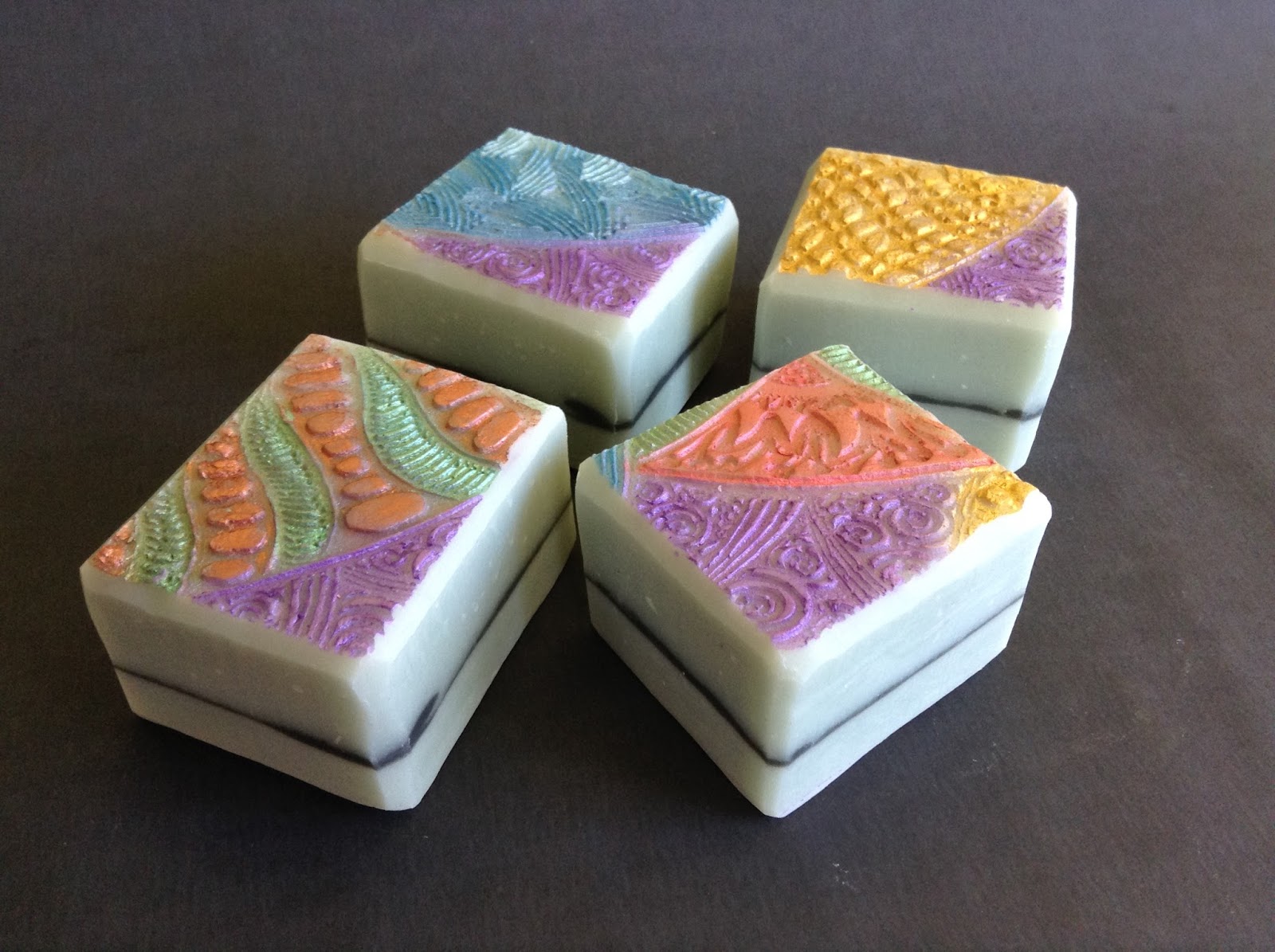 Goanna Soaps: IMPRESSION MAT SOAP CHALLENGE - THREE WISE MEN SOAP